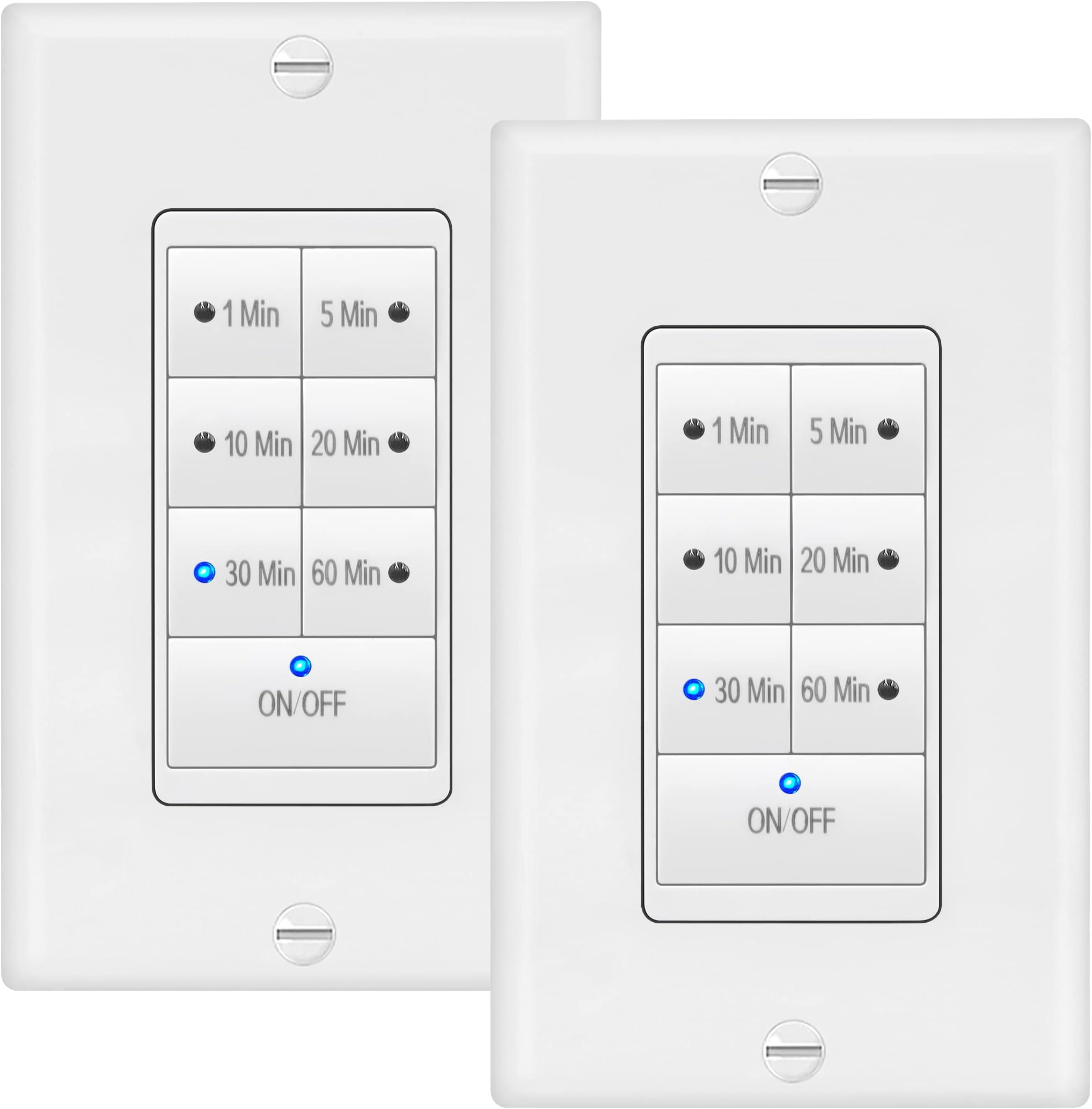 Panasonic FV-WCPT1-W SmartExhaust Programmable Fan/Light Switch ...