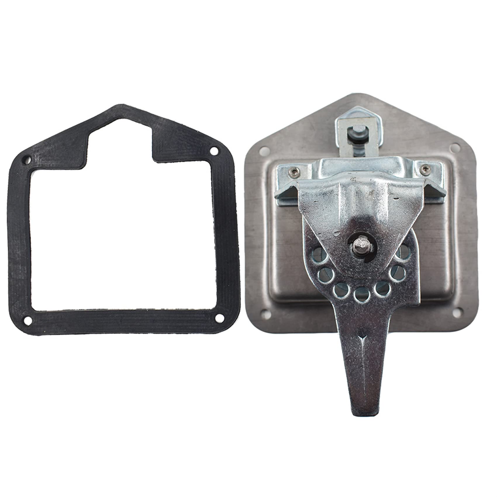 Snapklik.com : Labwork 2 Trailer Door Latch T-Handle Lock Stainless ...