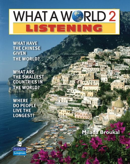 Amazon.com: WHAT A WORLD 2 LISTENING 1/E STUDENT BOOK 247795: ...