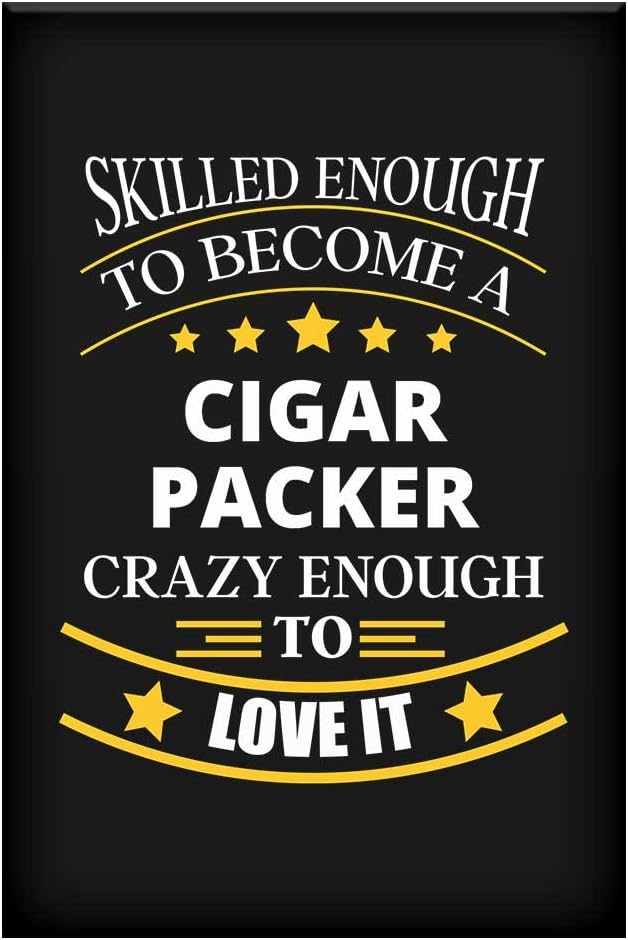 Amazon.com: Cigar Packer Job Fine Art Poster/Affordable Unique Gift for ...