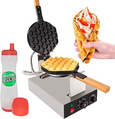 Amazon.com: Commercial Corn Dog Waffle Maker 1600W Lolly stick waffle ...