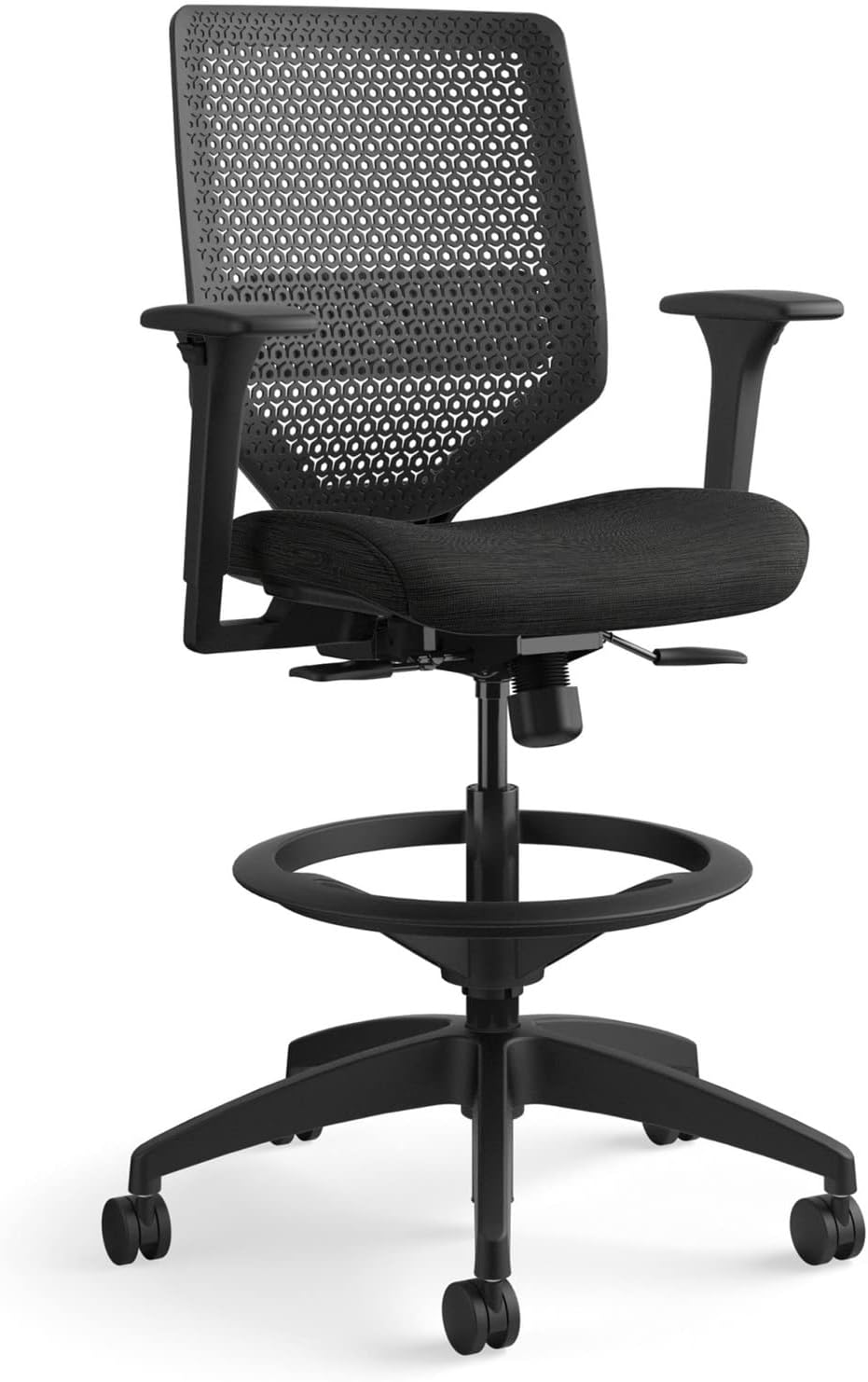 Amazon.com: The HON Company Solve Task Stool ReActiv Ink, COMP10 : Home ...