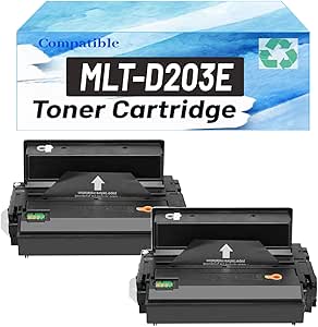 Amazon.com: MLT-D203E Toner Cartridge Replacement for Samsung,Work with SL M3320 3820 4020 M3370 ...