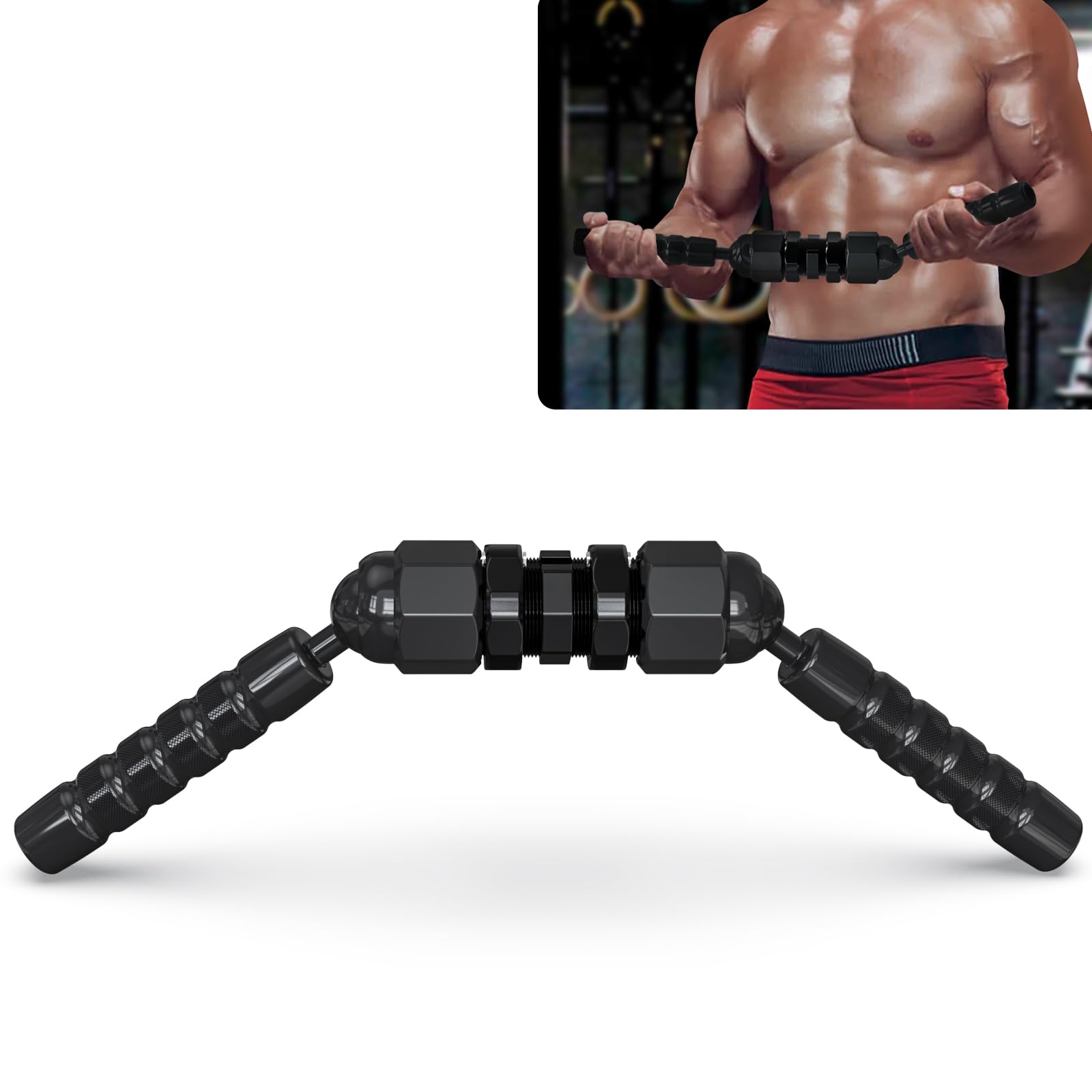 Machines Planet Vekome Heavy Duty Arm Isolator Body Building Bicep Curl ...