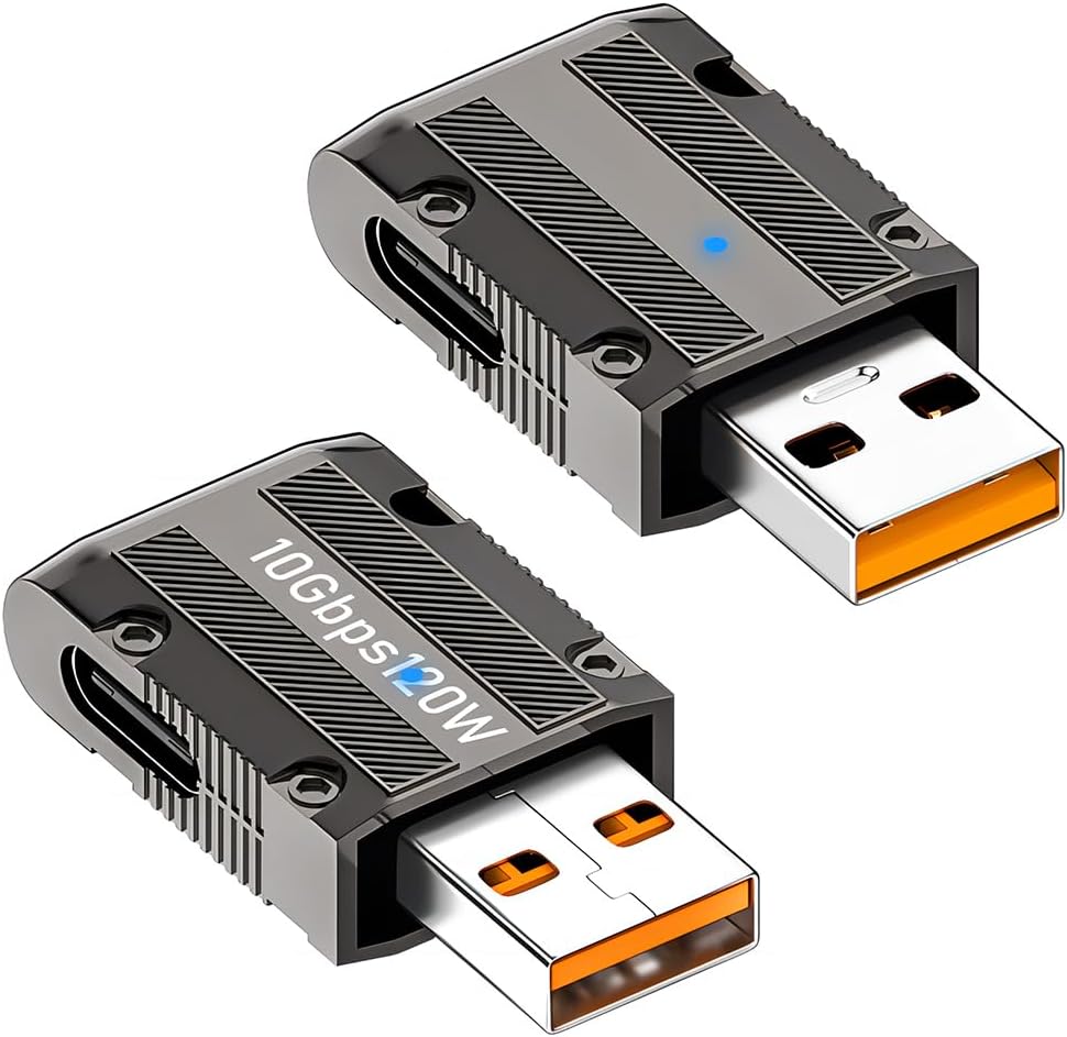 Amazon.com: QIANRENON 10Gbps USB C Panel Mount Adapter 100W USB3.1 Type ...