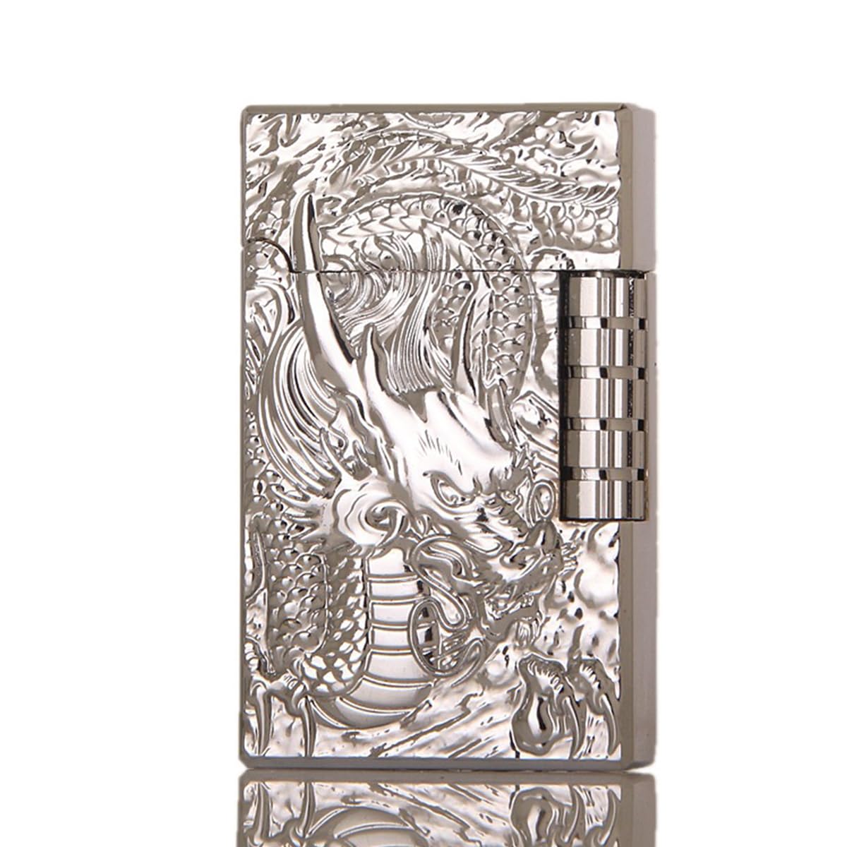 Amazon.com: Lighters Cool lighters, Dragon Pattern, Side Wheel Matte ...