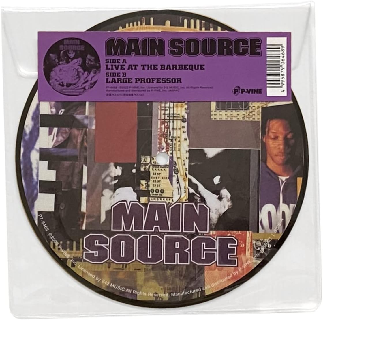 Live At The Barbeque / Large Professor[7インチ][2枚組ピクチャー・ヴァイナル仕様] [Analog ...