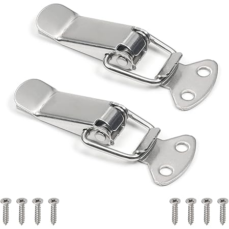 Yinpecly 1.54" Length 304 Stainless Steel Spring Loaded Toggle Latch ...