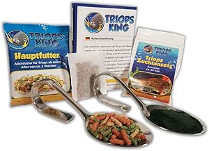 Triops Granarius prehistoric shrimp starter set plus with approx. 50 ...