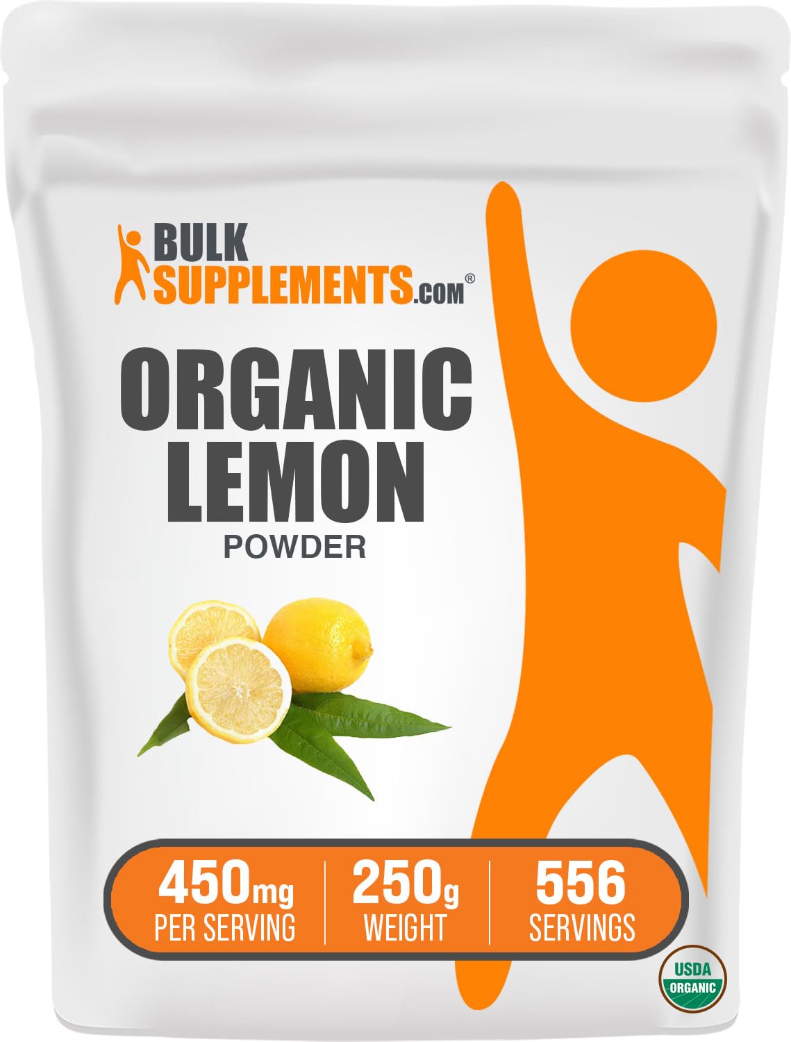 Amazon.com: BulkSupplements.com Organic Lemon Powder - Natural Vitamin ...