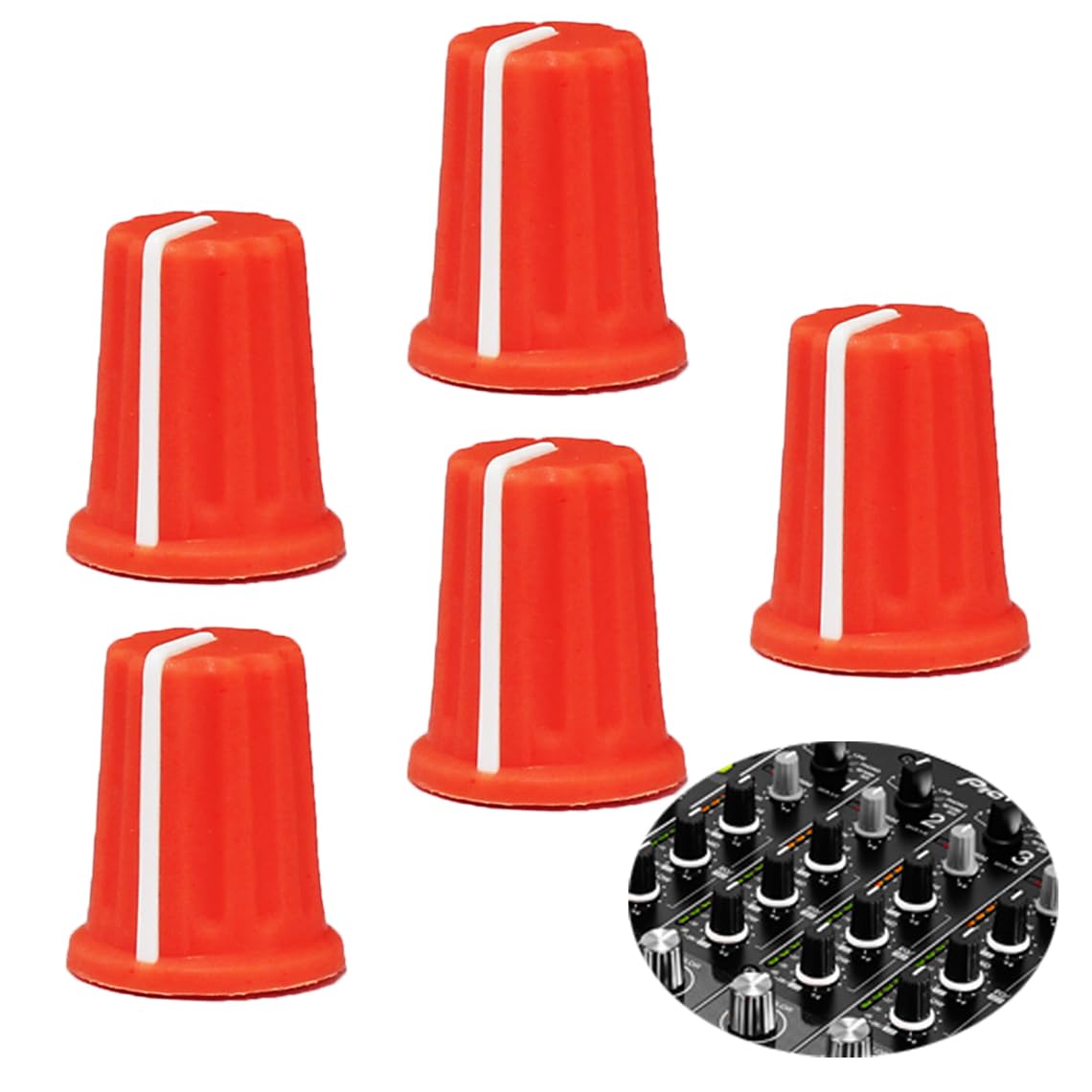 Amazon.com: WXYINSPAS 5pcs EQ Rotary Knob Replacement Equalizer ...