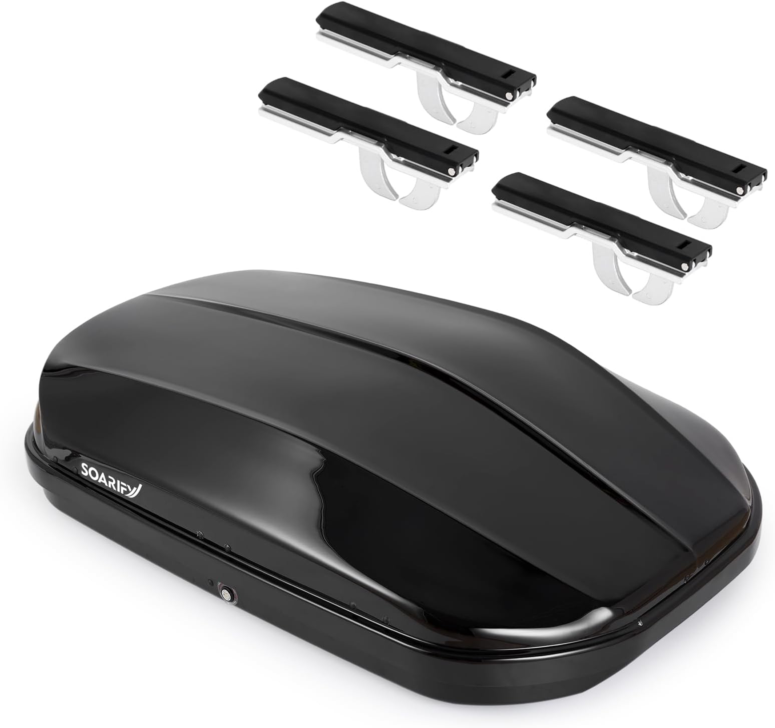 Amazon.com: Soarify Rooftop Cargo Carrier Hard Shell, 10.2 Cubic Feet ...