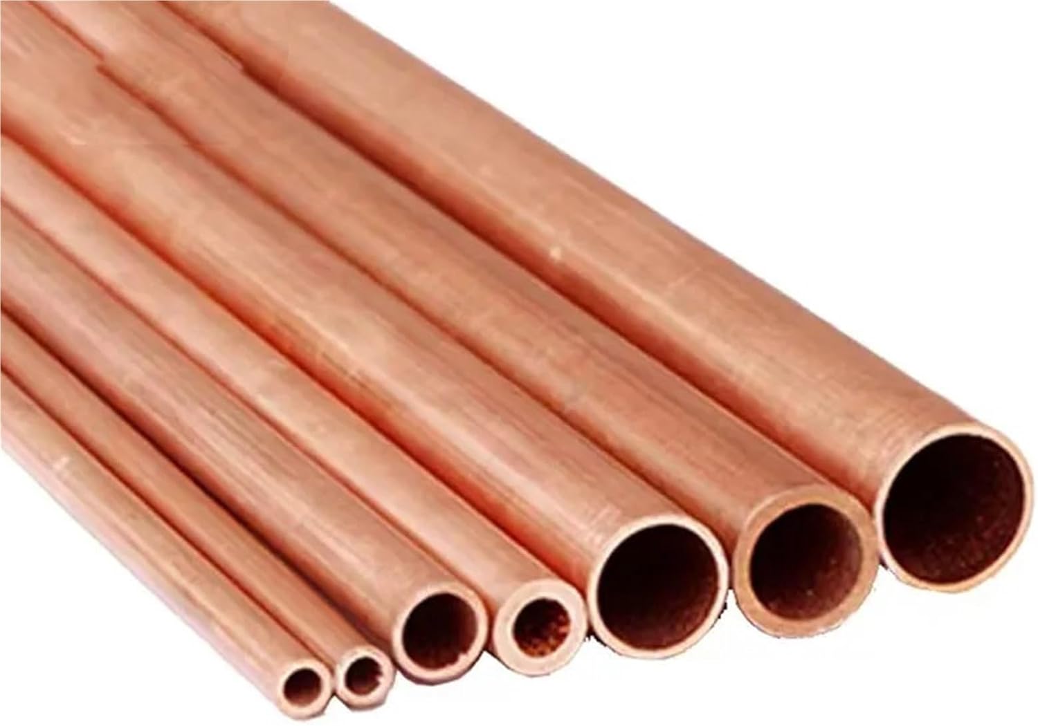 Ronde T2 koperen buis 10 ~ 54 mm buitendiameter 50 cm lang (24 cm ...