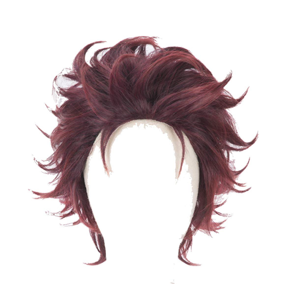 Buy Nezuko Kamado Wig,Kimetsu no Yaiba Nezuko Kamado Blade of Demon ...