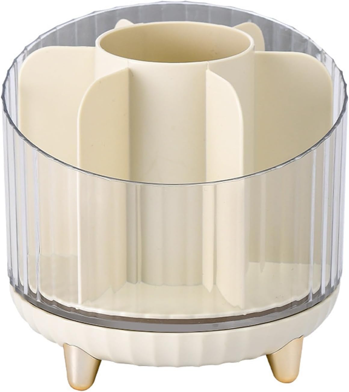 Amazon.com: GYORI Rotating Makeup Storage Container with Large Capacity ...