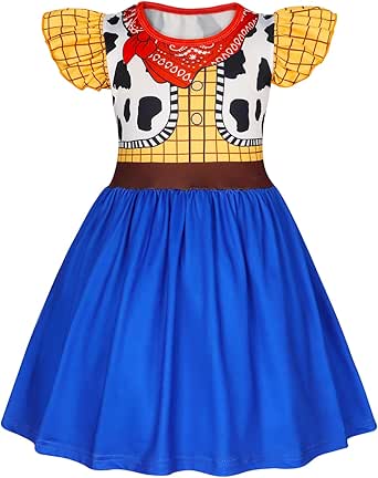 Amazon.com: Eledobby Princess Costume Girls Toddler Princess Dress ...