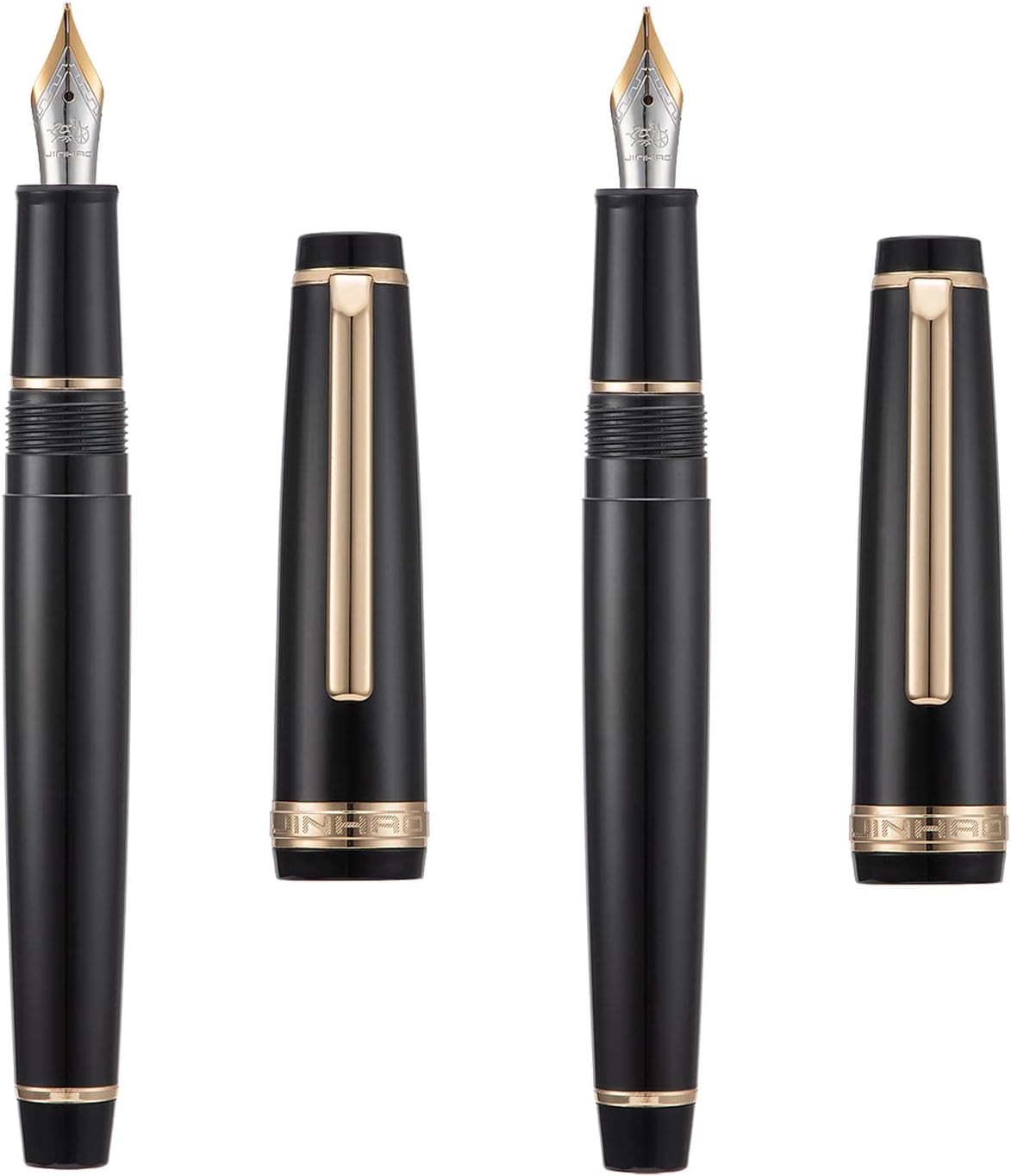 Amazon.com : erofa 2 PCS Jinhao 82 Resin Fountain Pen Iridium Extra ...