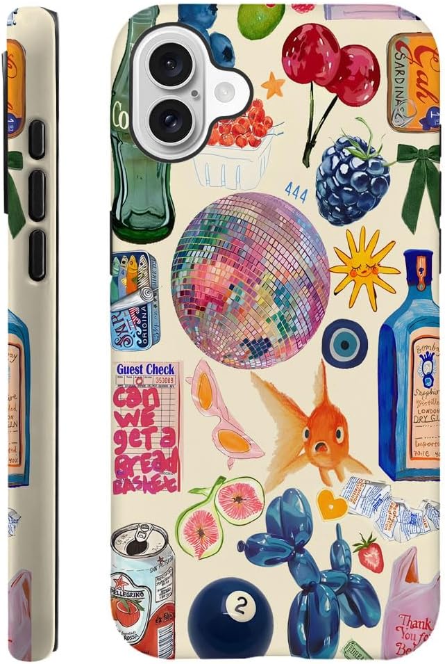 Amazon.com: Ball 8 & Cheetah Kiss Lipstick Lucky Disco Case for iPhone ...