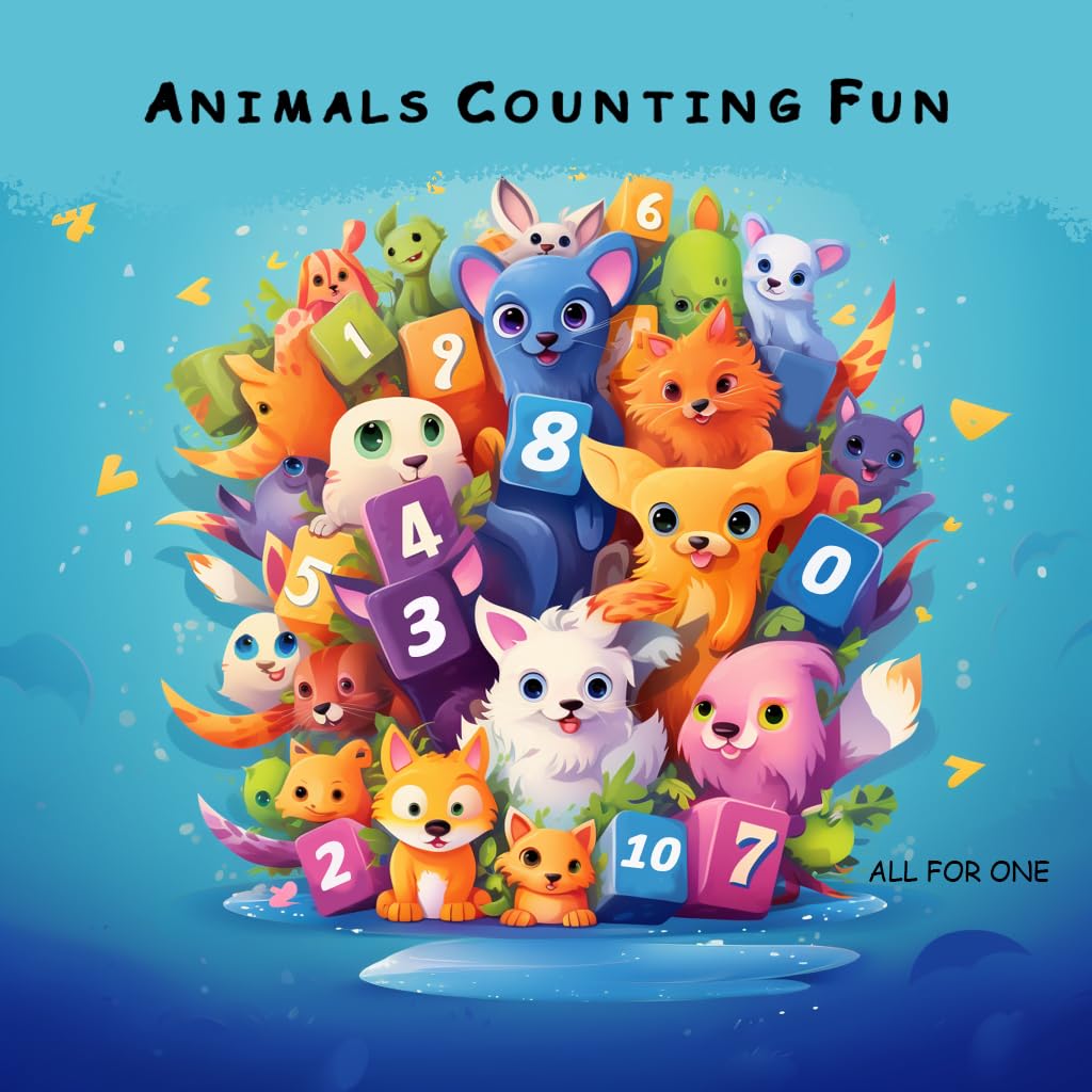 Counting Animals - Kindle edition by One, All For . Children Kindle ...