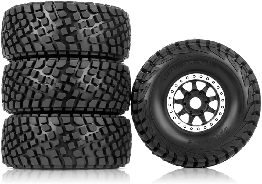 Amazon.com: 1/7 Mojave Desert Short Course Truck Tires Wheel Compatible ...