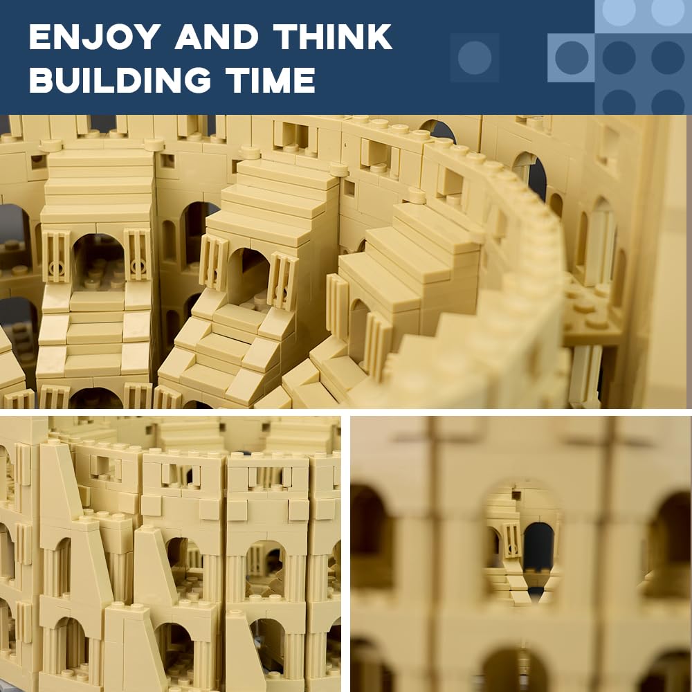 Roman Colosseum Model Kit ROMAN COLOSSEUM Paper Model Kit Ancient