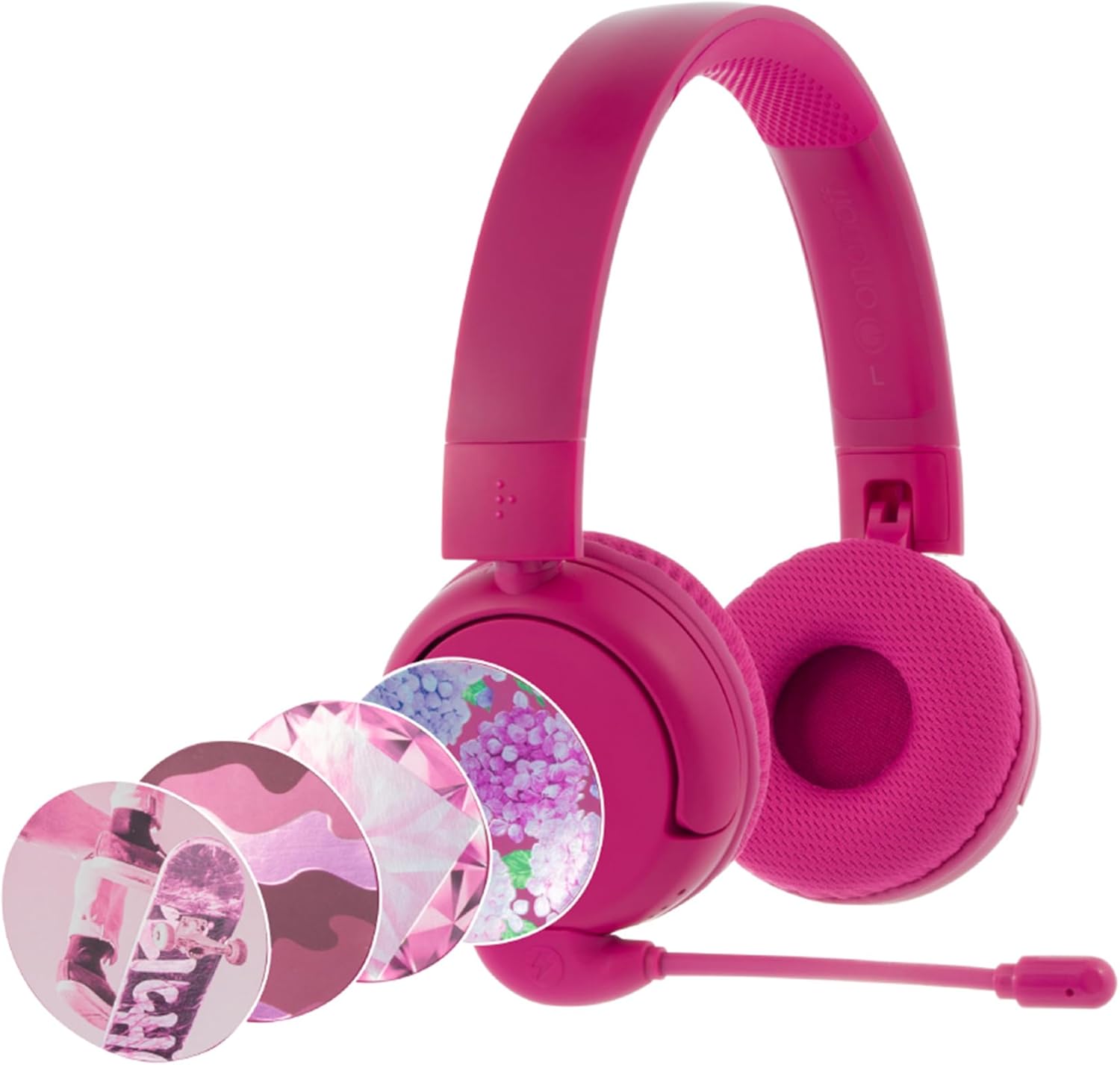 Amazon.com: Made for Amazon Bluetooth Kids Headphones with Boom ...