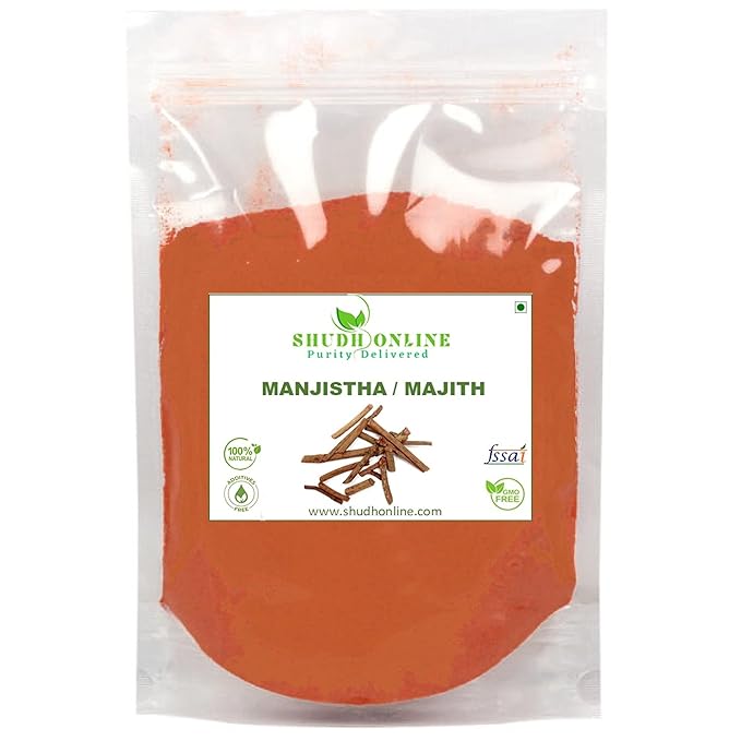 Buy Shudh Online Manjistha Powder, Majith Organic Root Powder (1 Kg ...