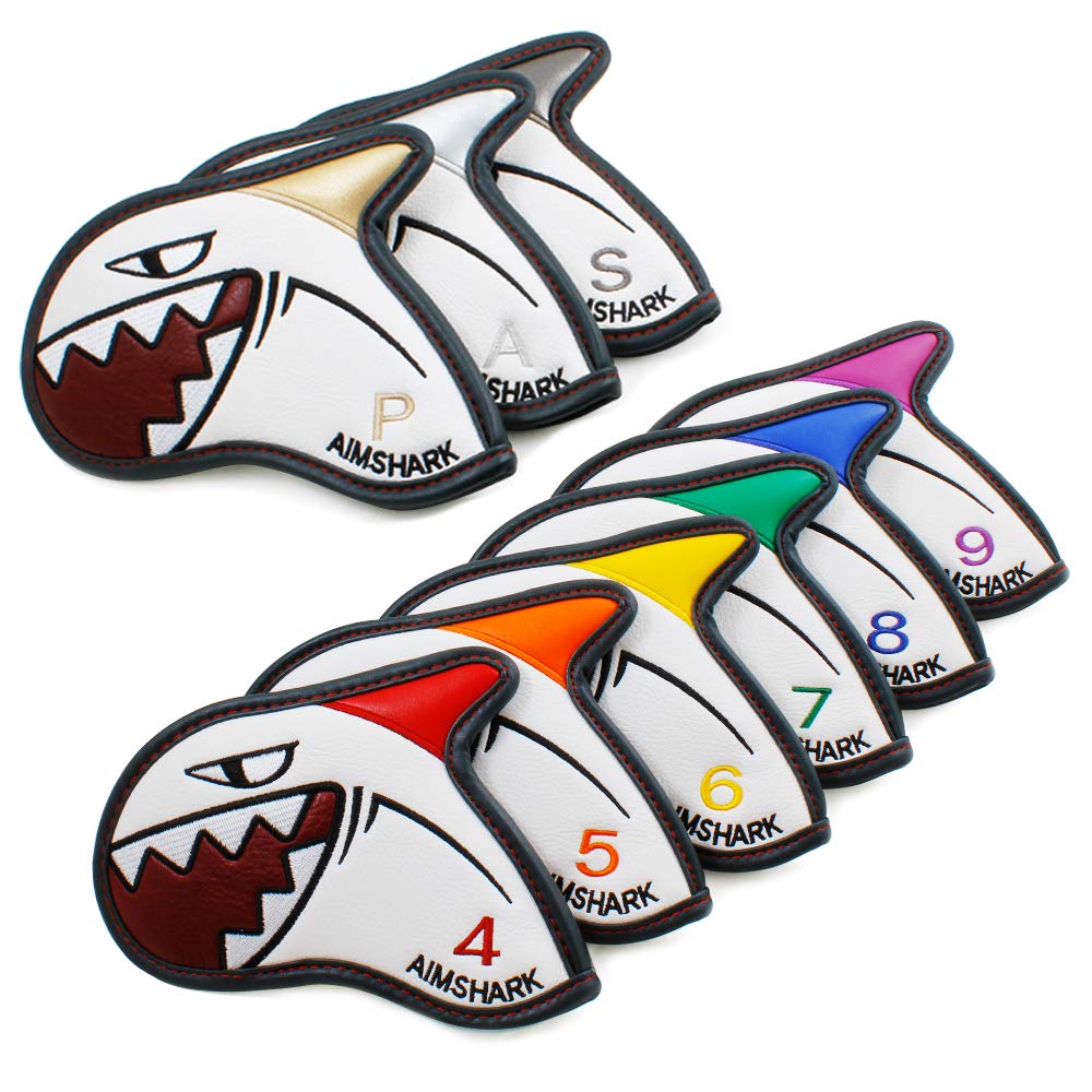 Amazon.co.jp: AIMSHARK ゴルフ アイアンカバー 9pcs セット/Golf Iron