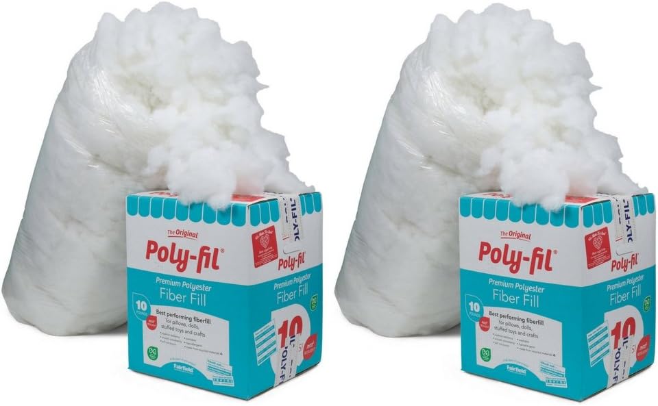 Amazon.com: Fairfield The Original Poly-Fil, Premium Polyester Fiber ...