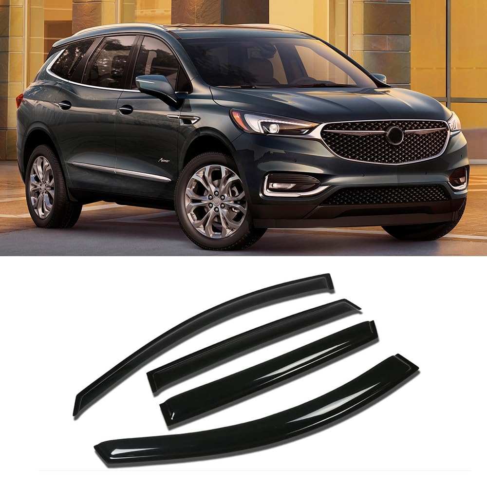 Amazon.com: Kucaruce 94828 Original Side Window Wind Deflector,4pcs ...