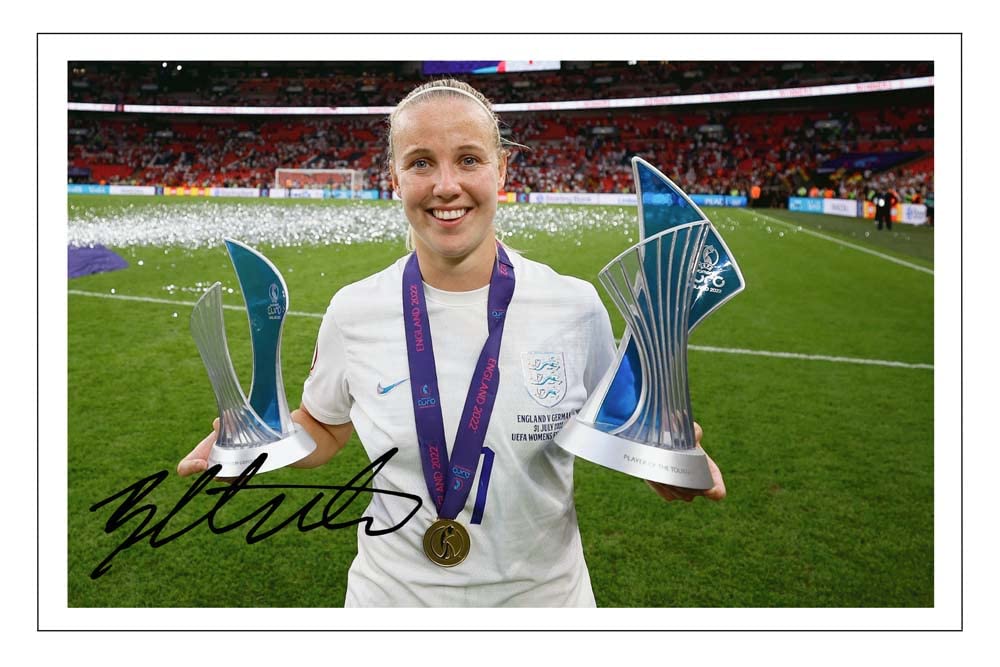 Buy Beth Mead England Lionesses Euro 2022 Winners Signed 12x8 Inch ...