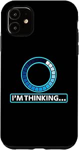 Amazon.com: iPhone 11 I'm Thinking Computer Science Engineering Student Programmer Case : Cell ...