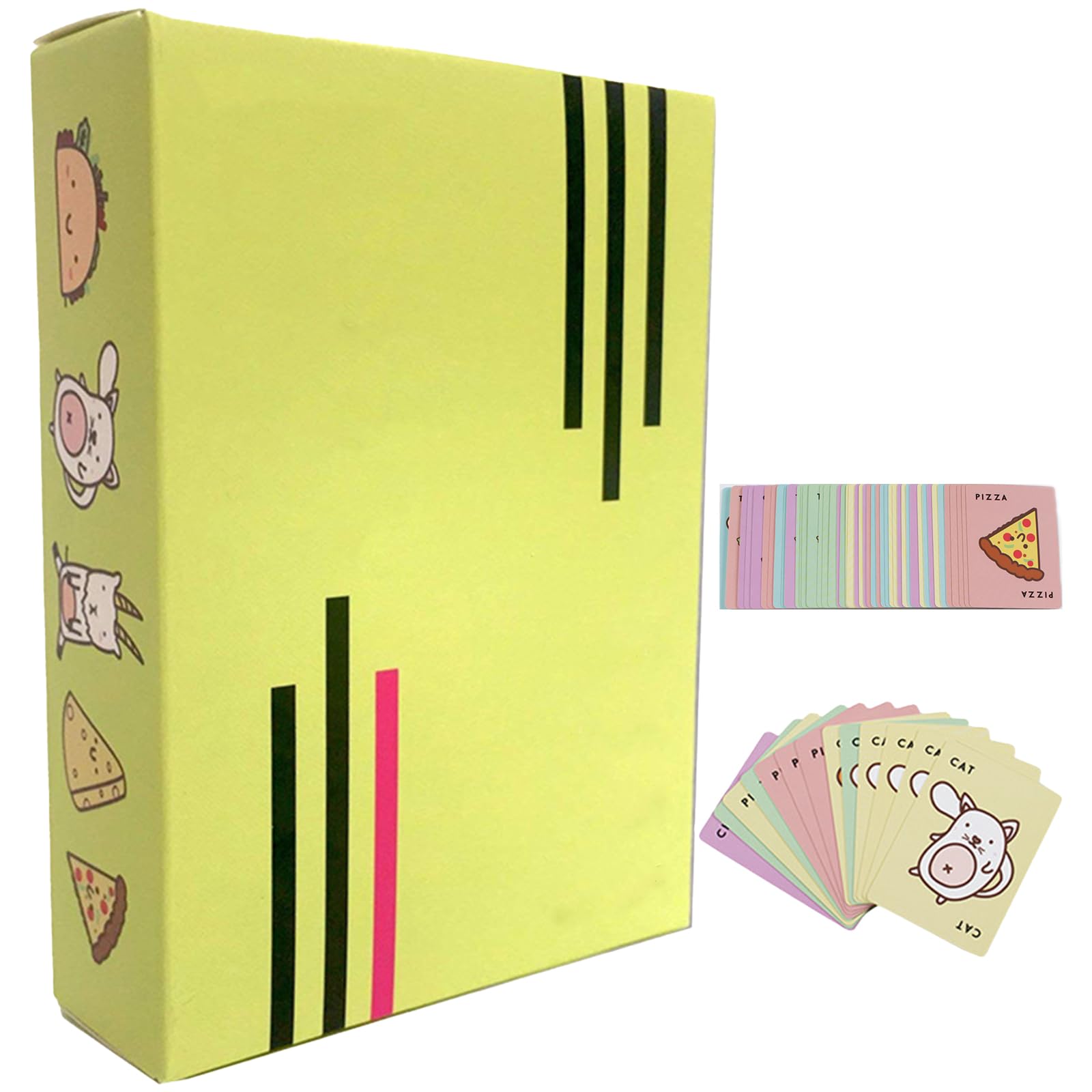 WNXBFO Taco Cat Goat Cheese Pizza, Card Game, Taco Cat Cheese Goat ...