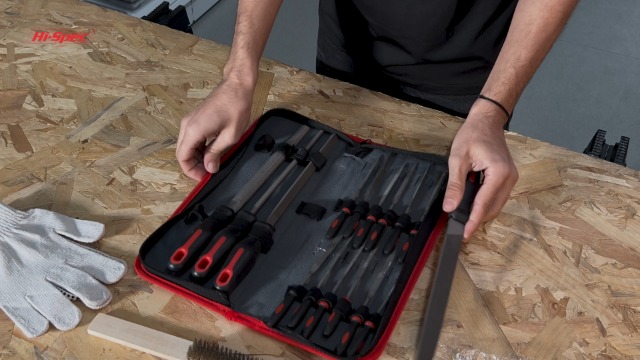 Watch Hi-Spec 17 Piece Metal Hand & Needle File Tool Kit Set on Amazon Live