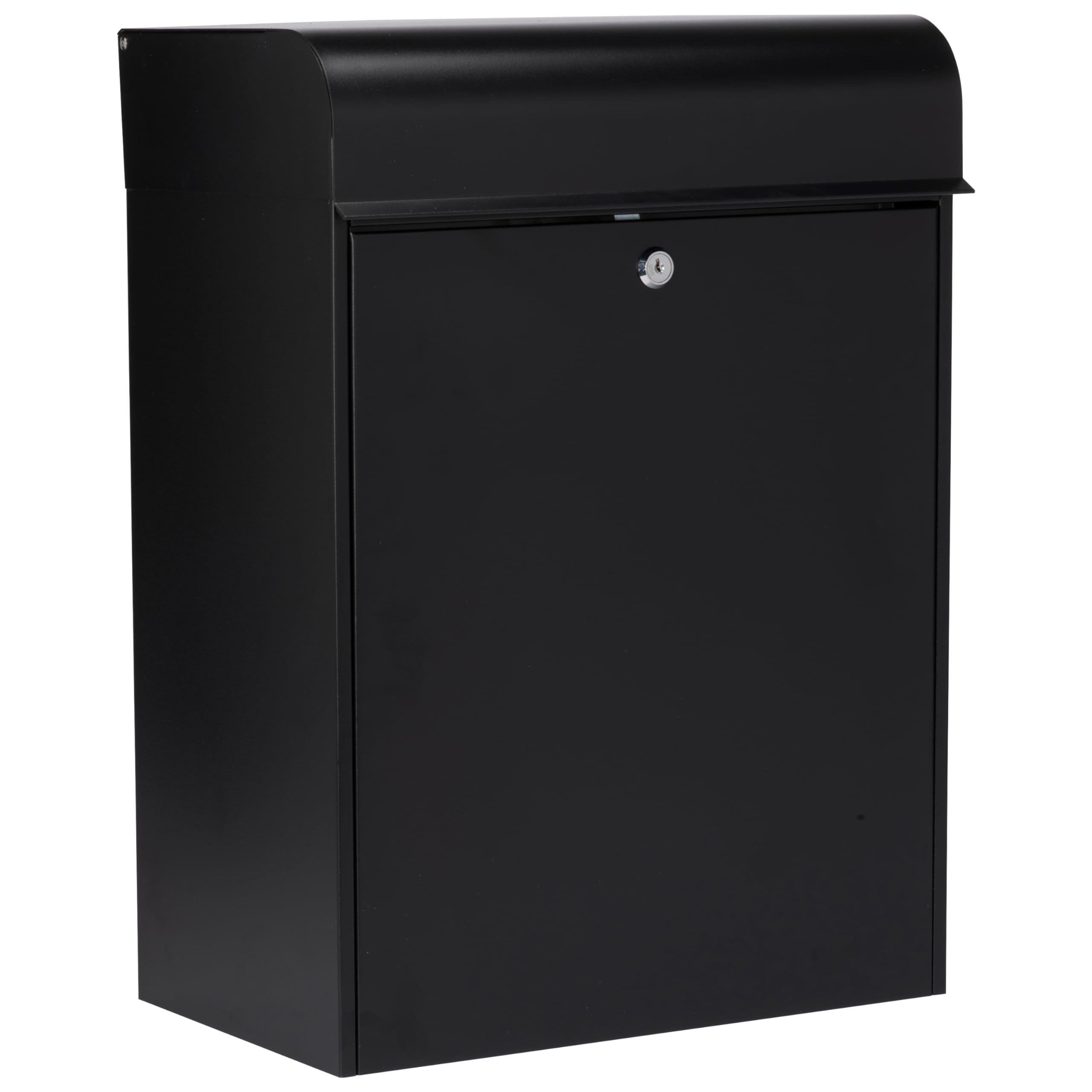 Burg-Wachter PB01BK Secure Steel Parcel Box, Black, Large : Sterling ...