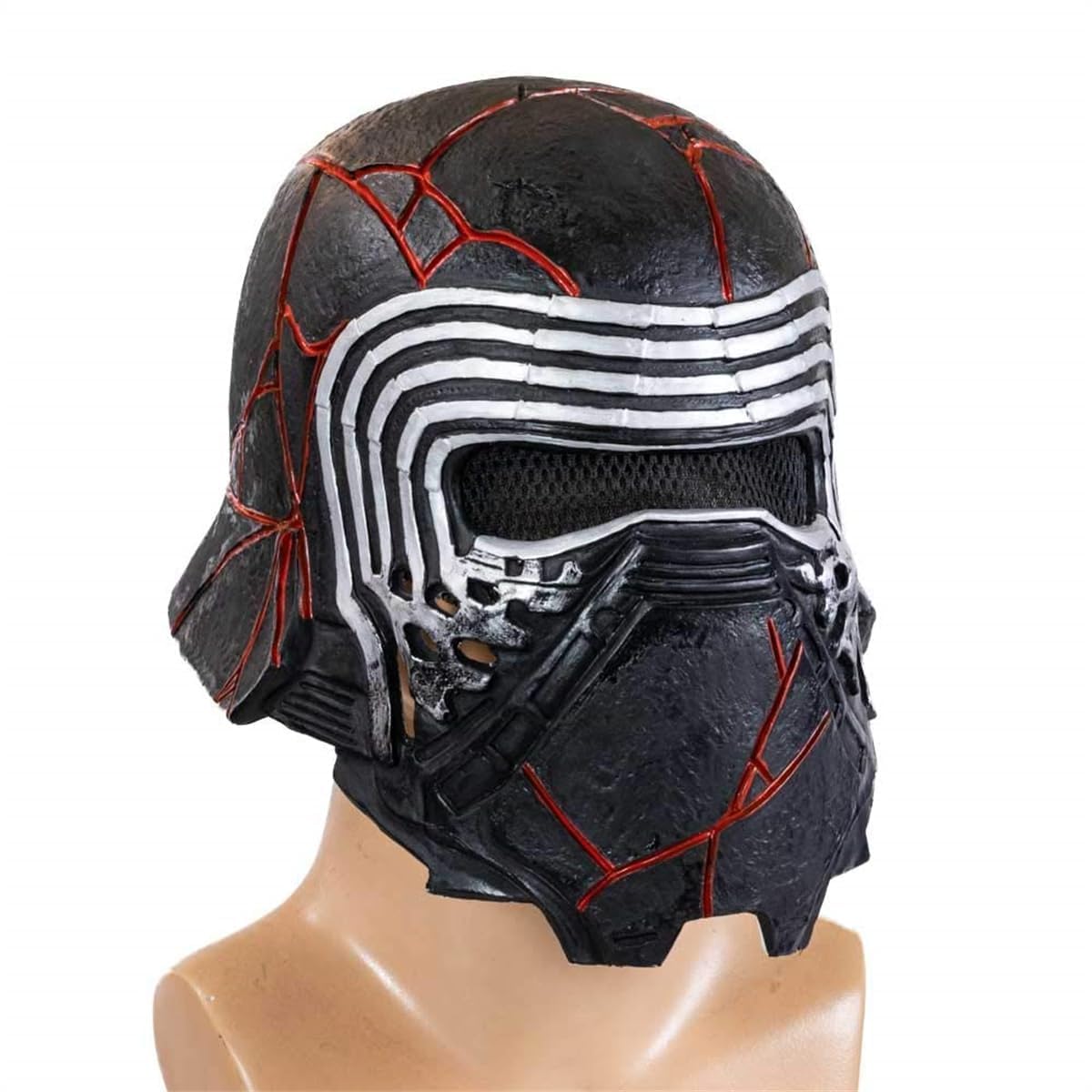 Applysu Kylo Ren Mask Deluxe Black Series Helmet Full Head Kylo Ren ...