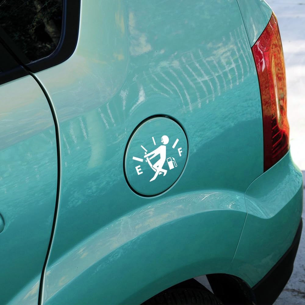 Amazon.com: WINOMO Funny Car Stickers High Gas Consumption Decal Fuel ...