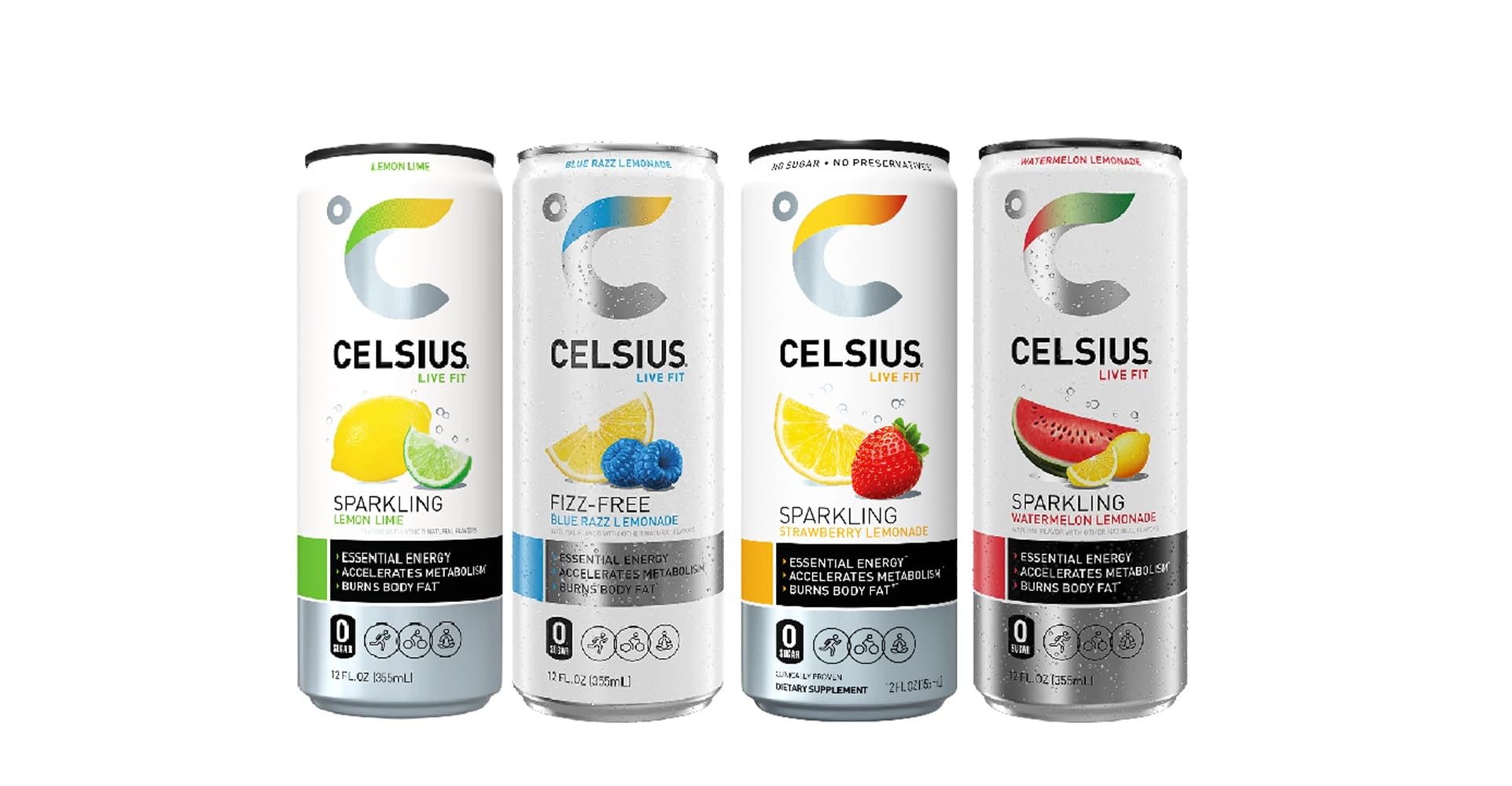 Snapklik.com : Celsius Best Rated Sparkling Lemonade Flavor Energy ...