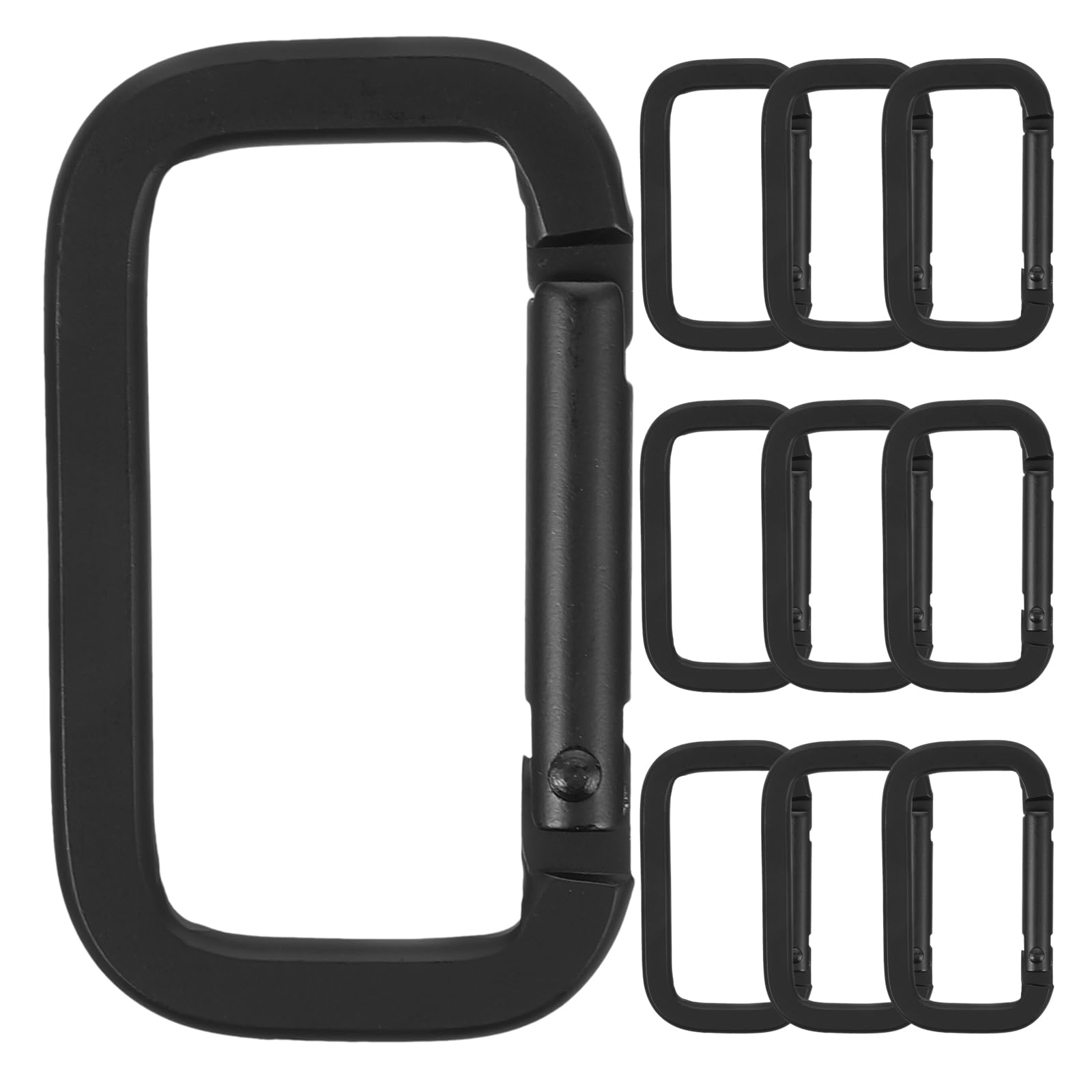 Amazon.com: Sosoport 10pcs Carabiner Travel Keychain Heavy Duty ...