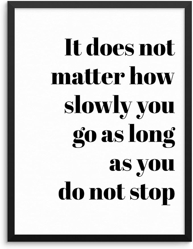 Amazon.com: Inspirational Quote Wall Decor Art Print Poster - It Does ...