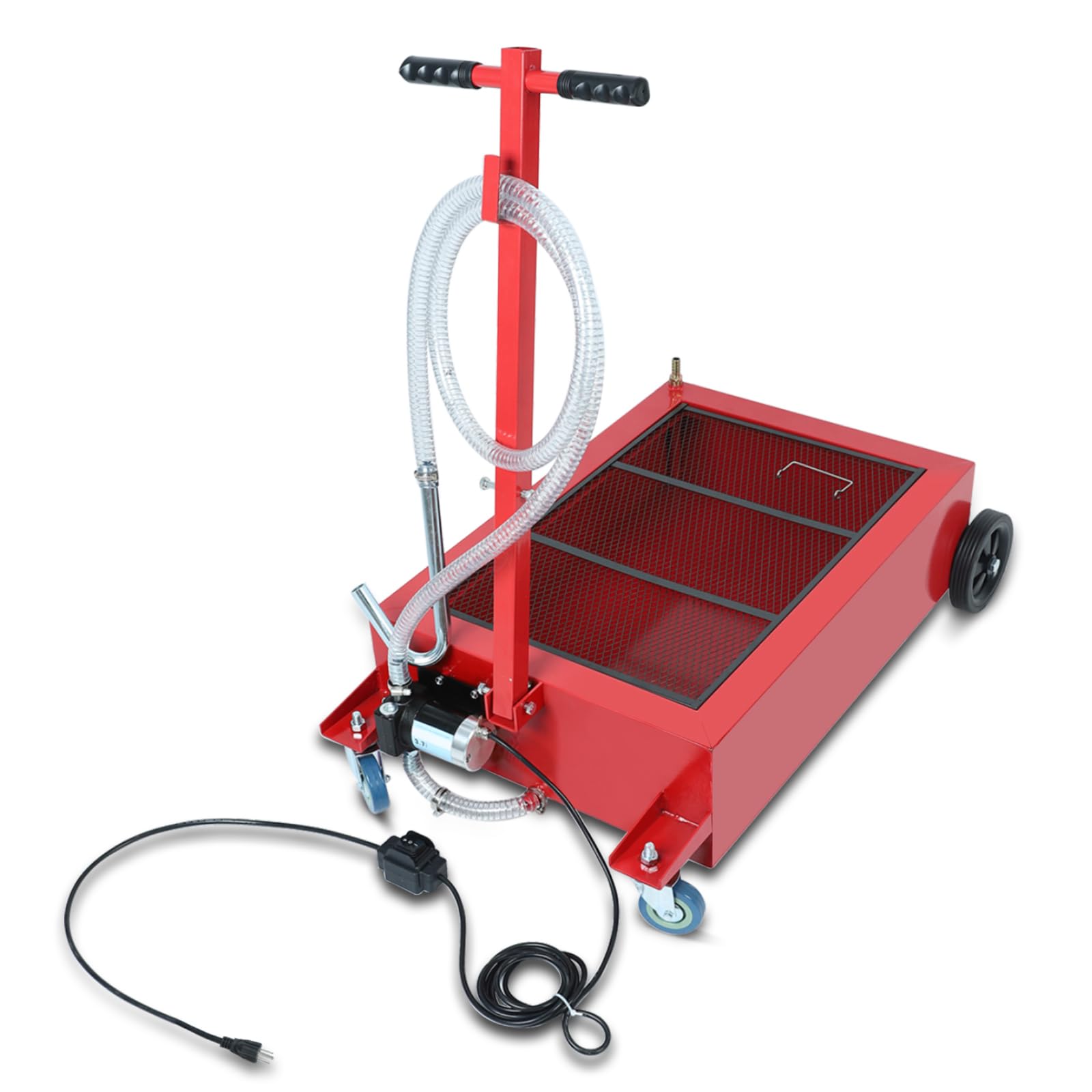 Amazon.com: SUPERFASTRACING 15 Gallon Low Profile Roll Around Oil Drain ...