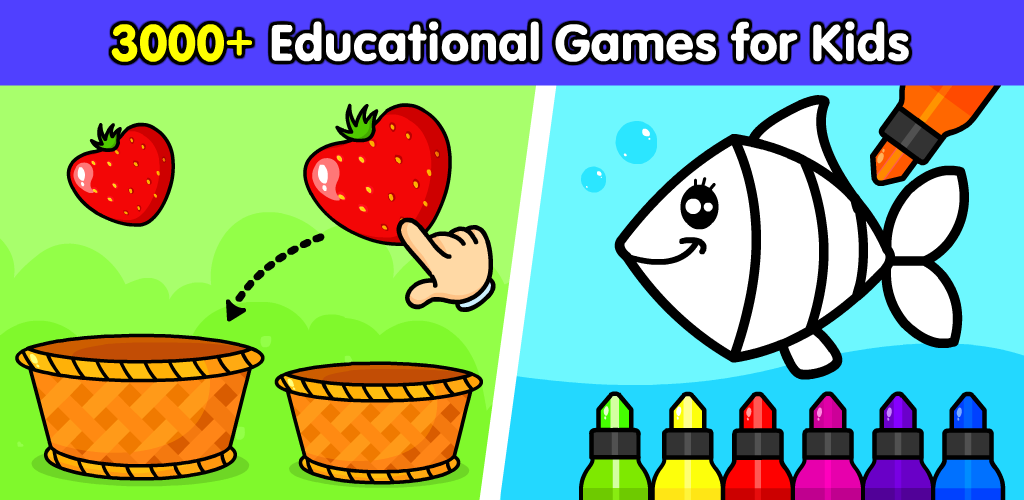 Kids Learning Games, Nursery Rhymes, Children Stories, Songs, ABC For ...