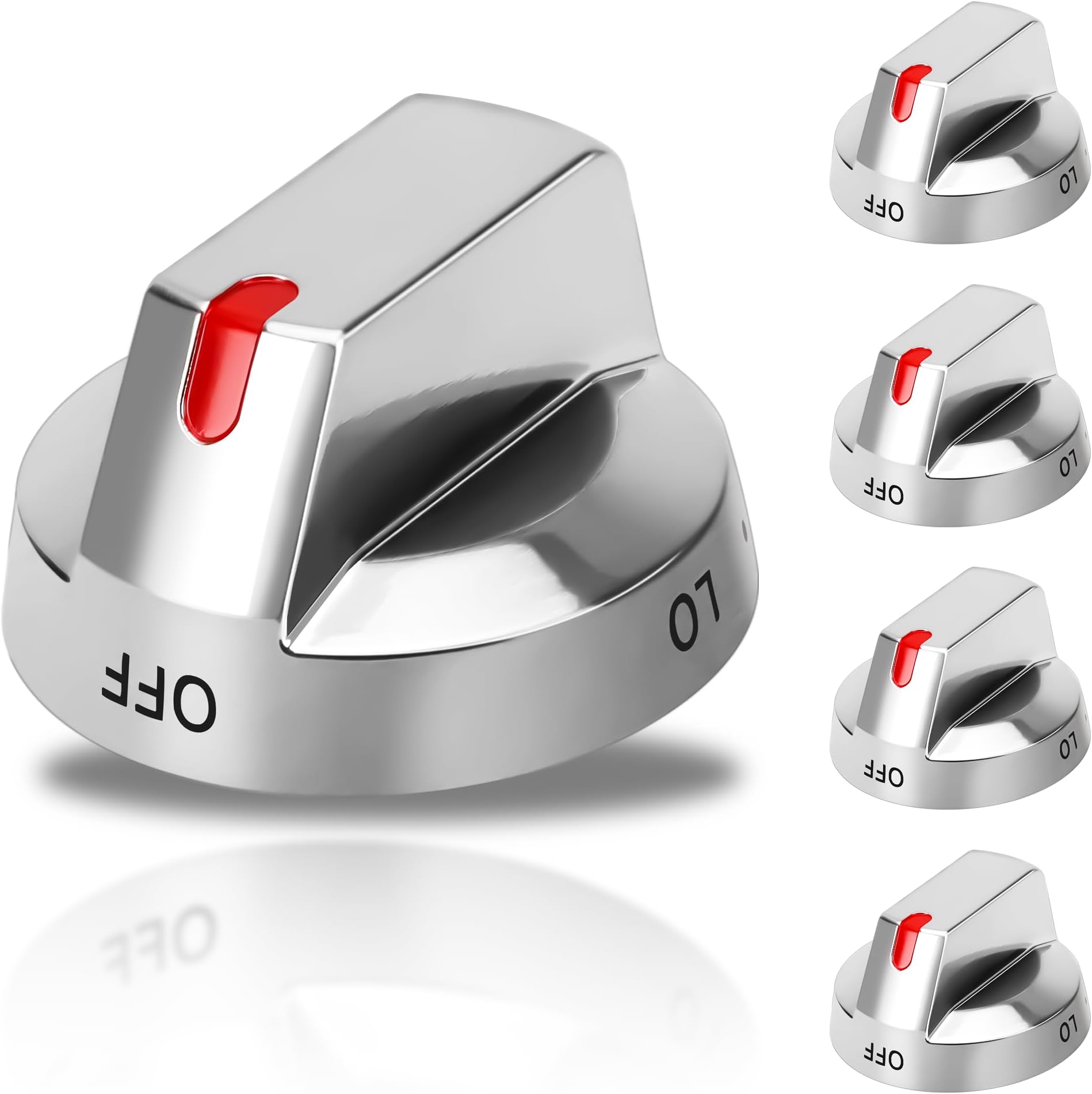 Amazon.com: GTPARTS DG64-00473B Stove Knobs Compatible with Samsung Gas ...