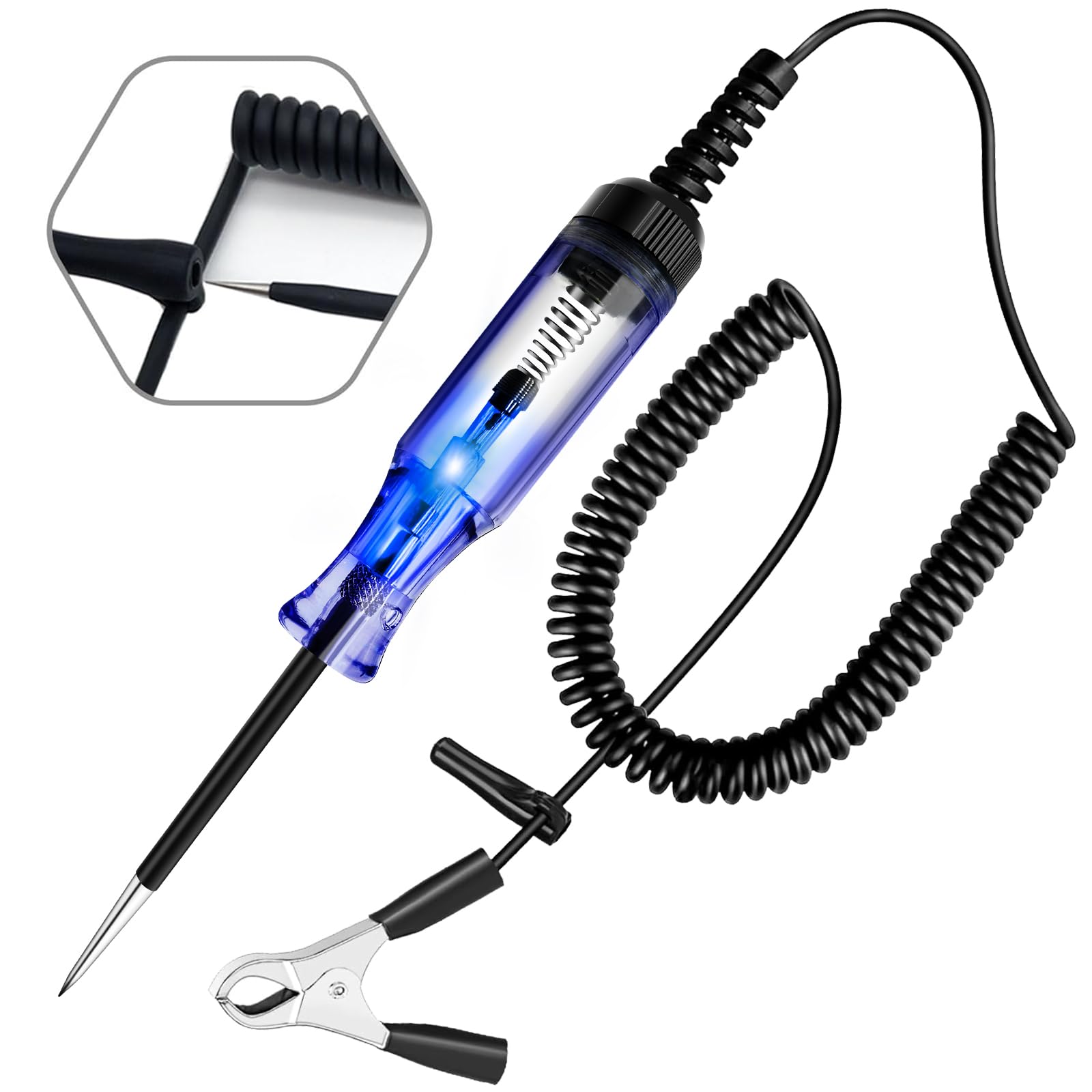 Amazon.com: ATOBLIN Automotive Test Light, 6V-12V-24V DC Circuit Tester ...