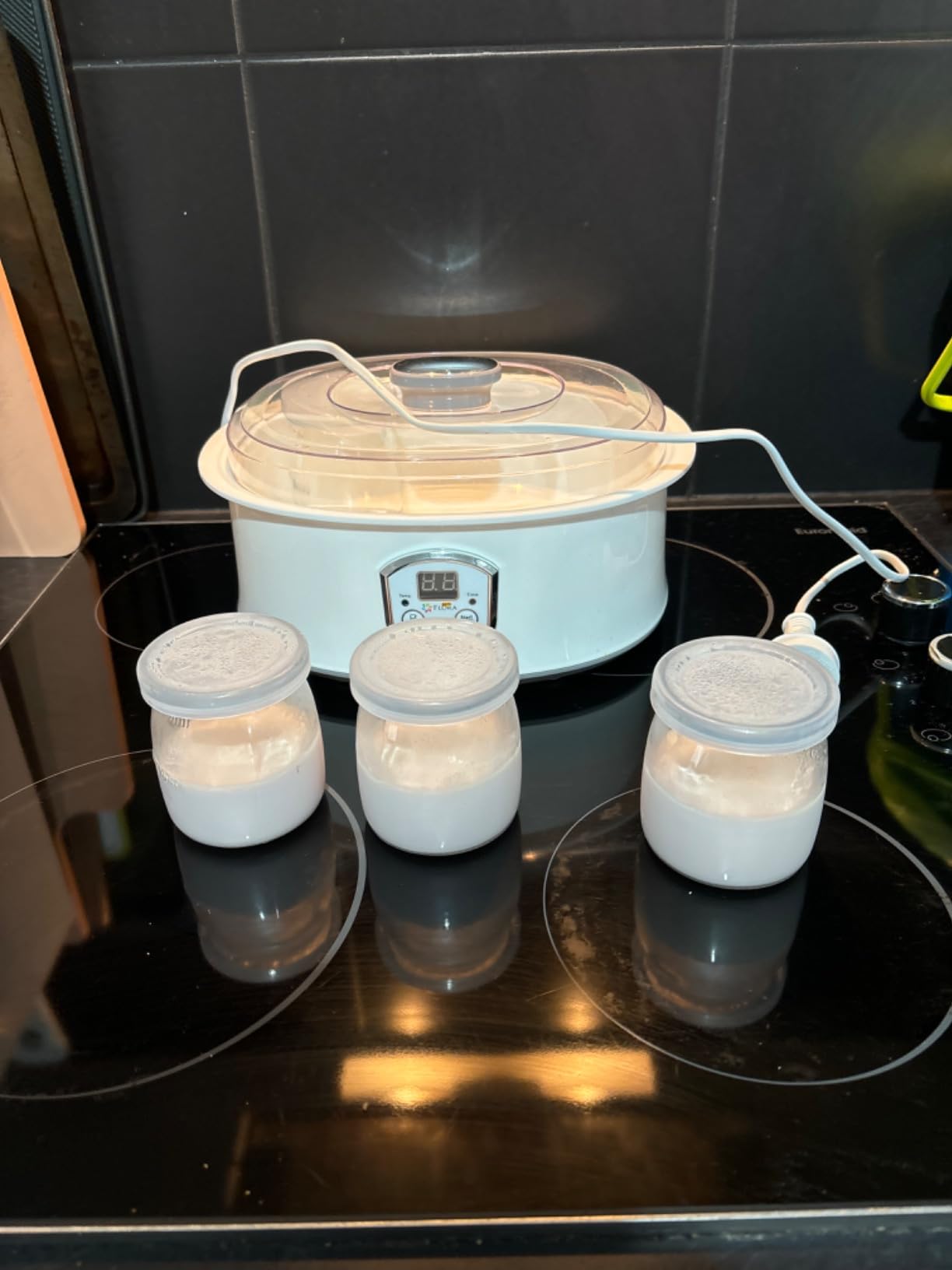 Flora Yoghurt Maker Machine-Electric Automatic Yogurt Making Machine ...