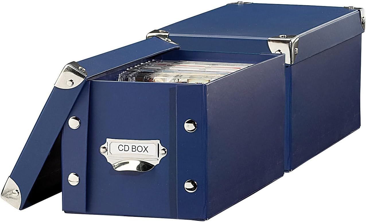 Leitz Click & Store CD Aufbewahrungsbox, weiß, 60410001 (Weiß 2er Pack ...