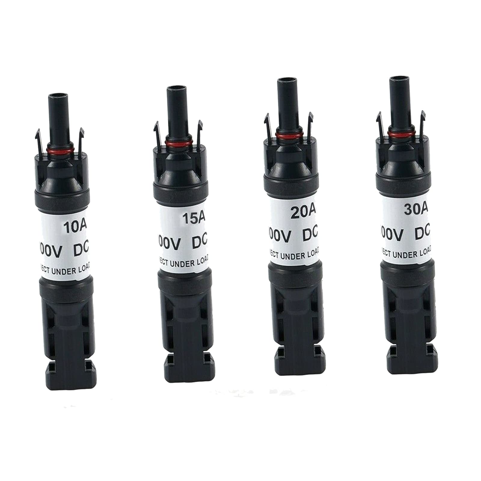 Buy 3PCS Solar Panel PV Connector, M-C-4 In-line Diode Connector, 10A ...