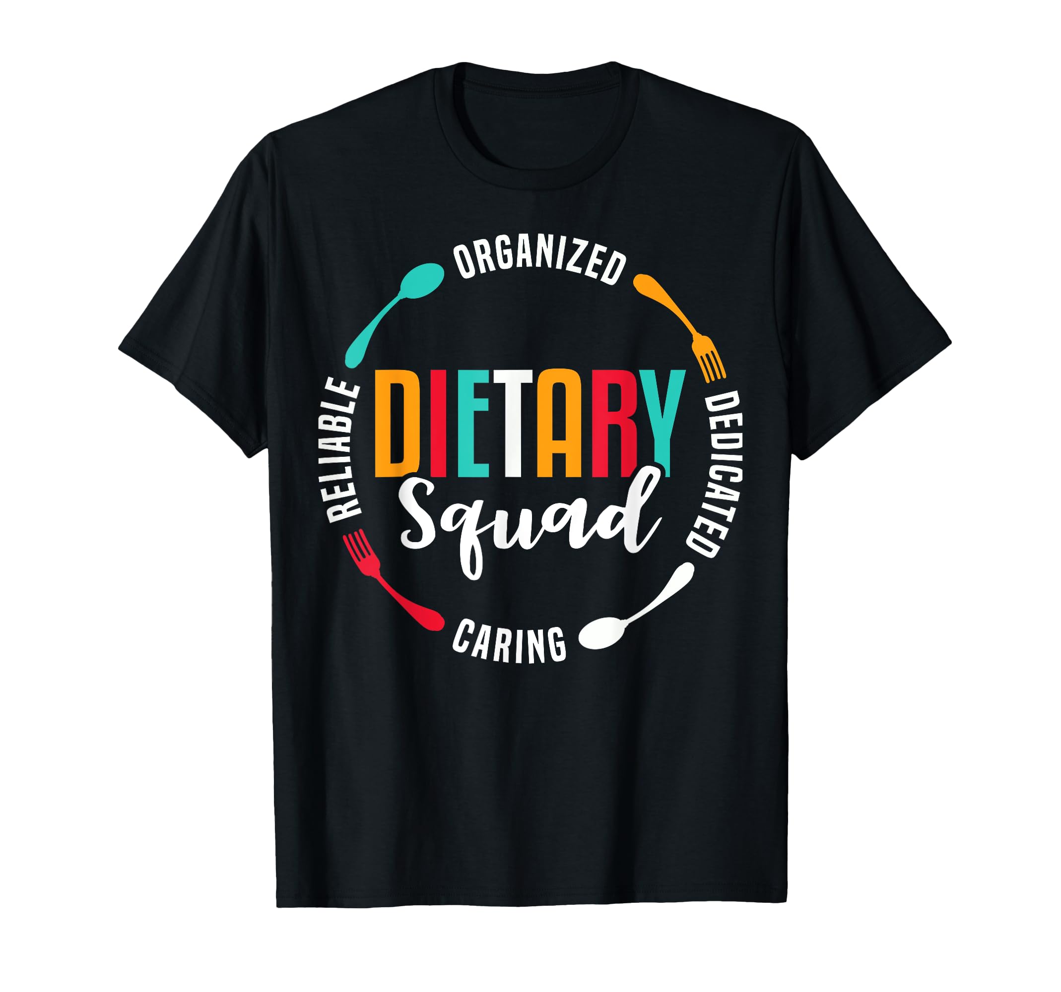 Amazon.com: Dietary Squad Appreciation Dietary Worker T-Shirt ...