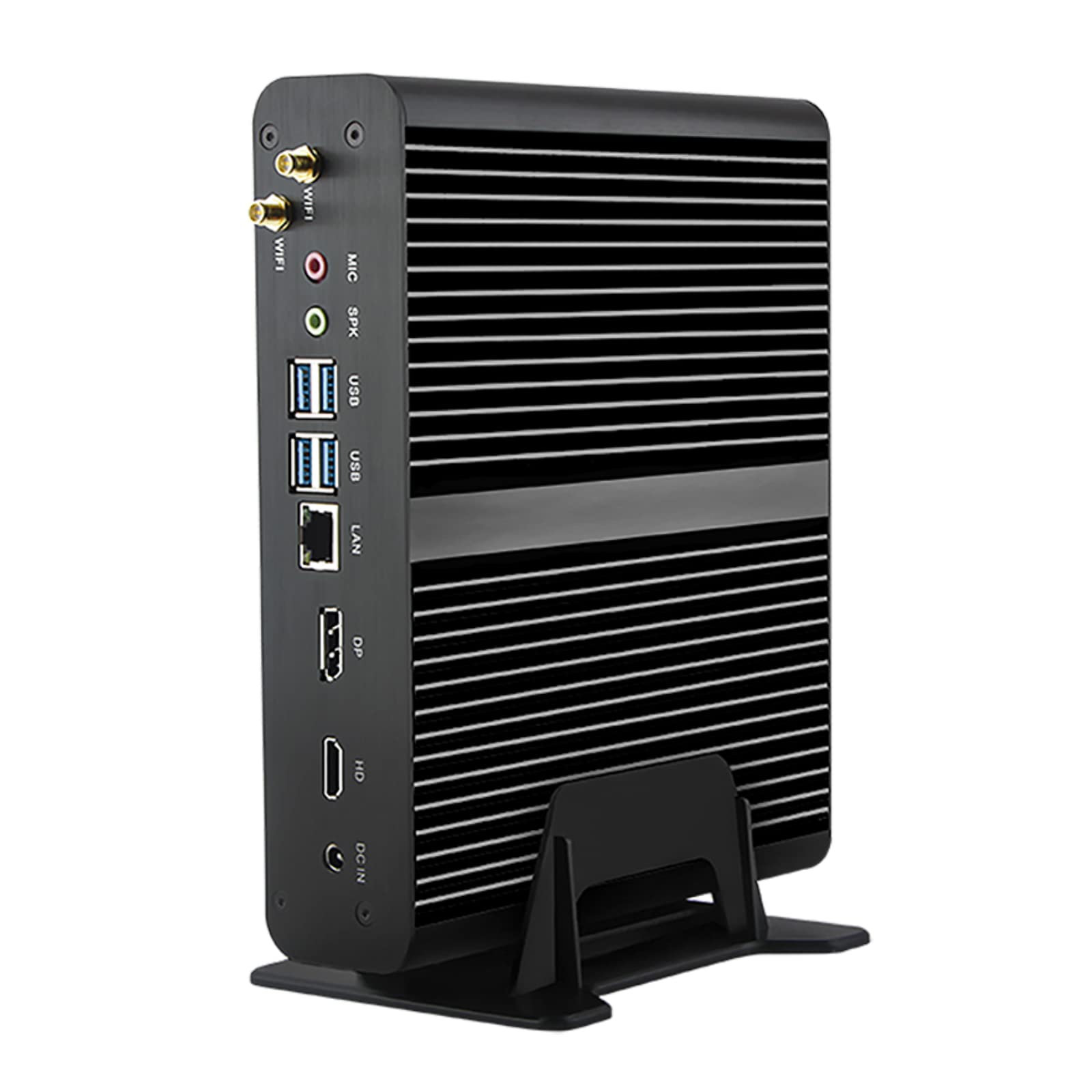 Snapklik.com : Fanless Mini PC, Desktop Computer i7-1165G7 2.8-4.7GHz ...