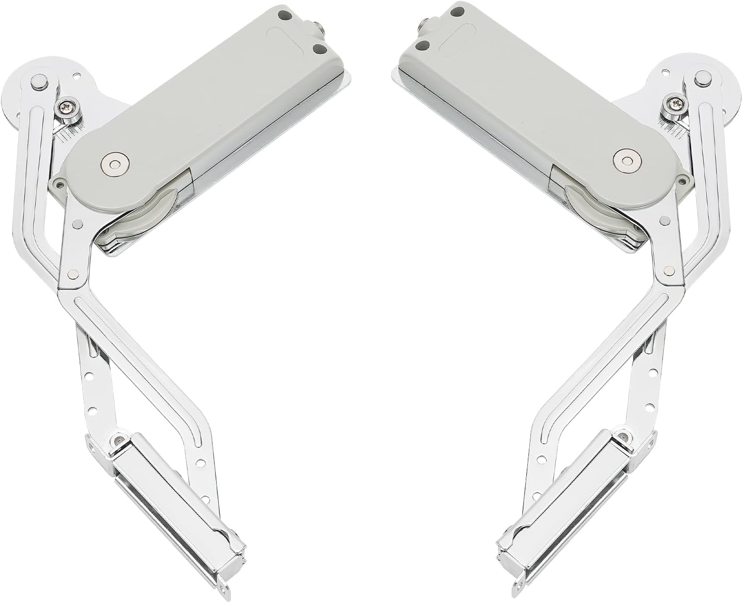 Hydraulic Buffer Cabinet Door Hinges, Adjustable Mounting Hinges, Arm ...